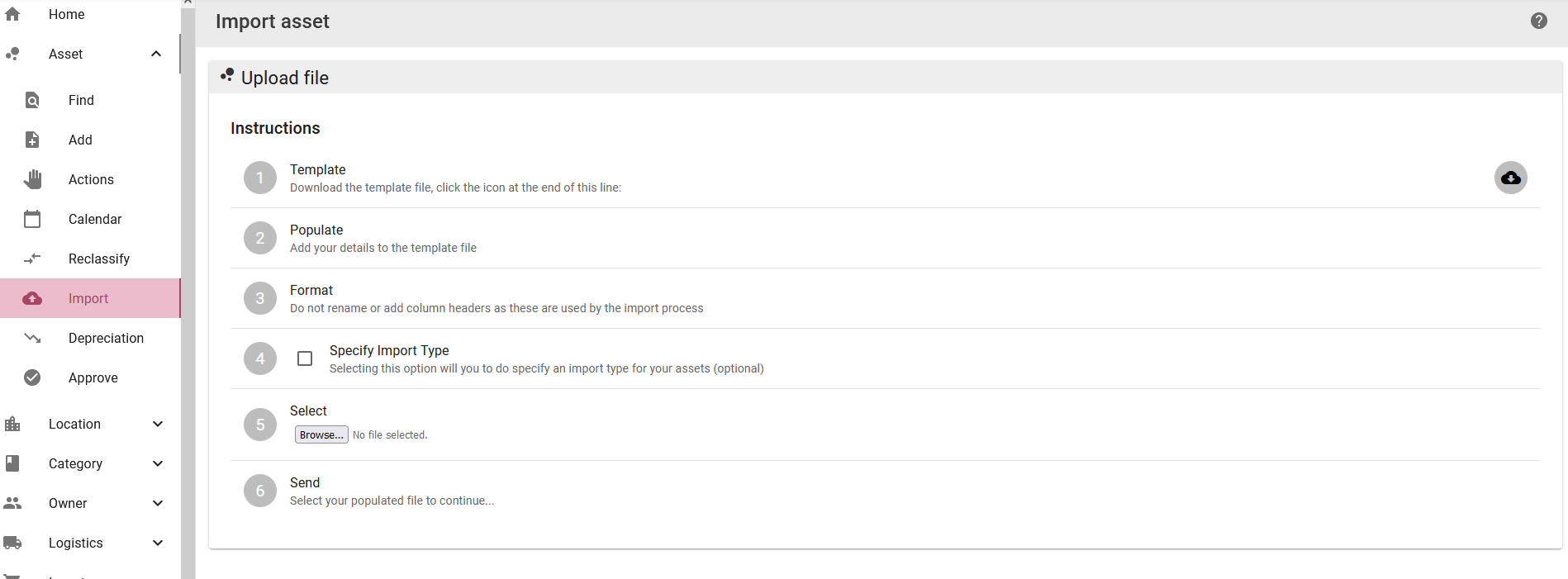 7.1 Importing Assets – Marss